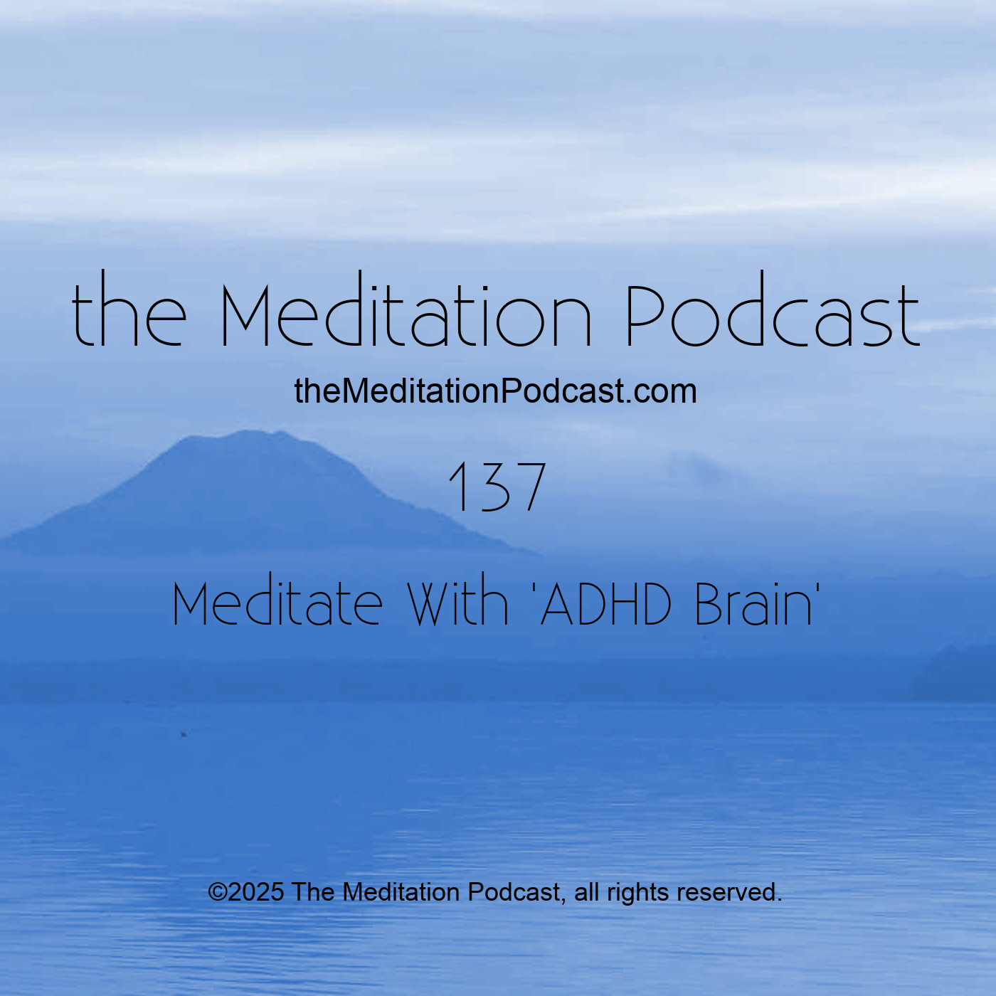 Meditate With ADHD Brain | The Meditation Podcast